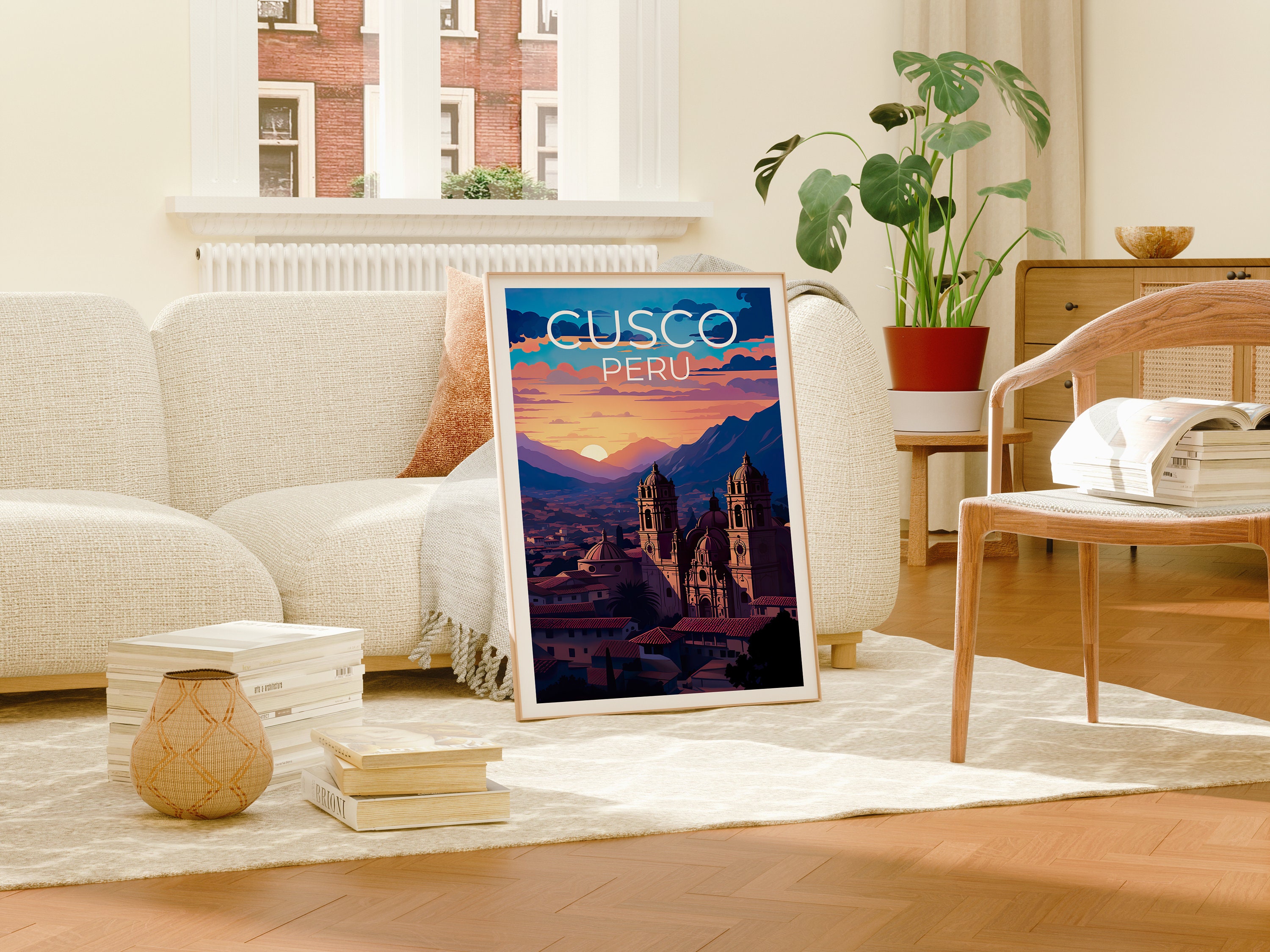 Cusco Travel Poster, Peru Wall Art, Peru Print, Cusco Poster, Peru ...