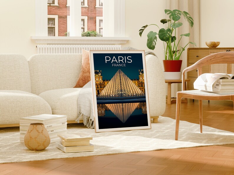 Paris Travel Poster, France Wall Art, France Print, Paris Poster ...