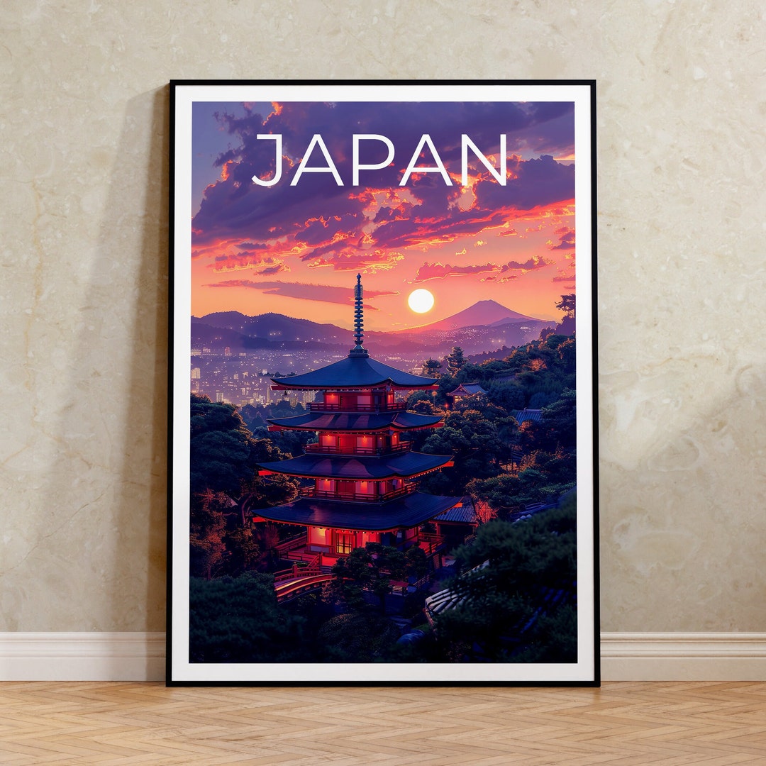 Japan Poster, Japan Print, Kyoto Poster, Kyoto Print, Japan Travel ...