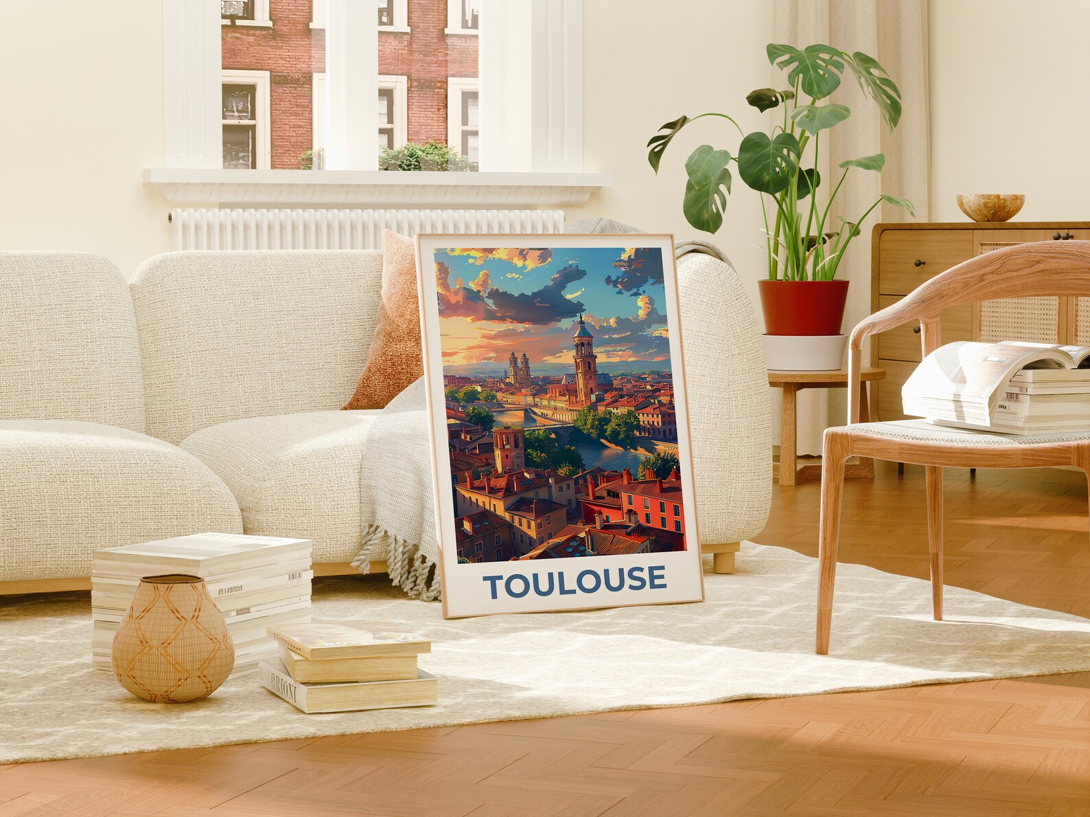 Toulouse Poster, Toulouse Print, France Poster, France Print, Toulouse ...