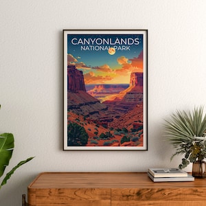 Canyonlands National Park Poster, Canyonlands Print, Utah Poster, Utah ...