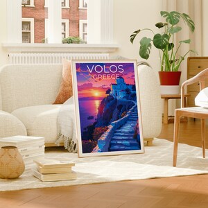 Volos Poster, Greece Print, Greece Poster, Volos Print, Volos Travel ...
