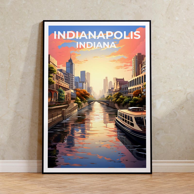 Indianapolis Art - Etsy