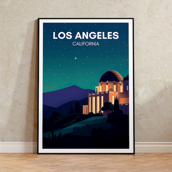 Los Angeles Poster - Etsy
