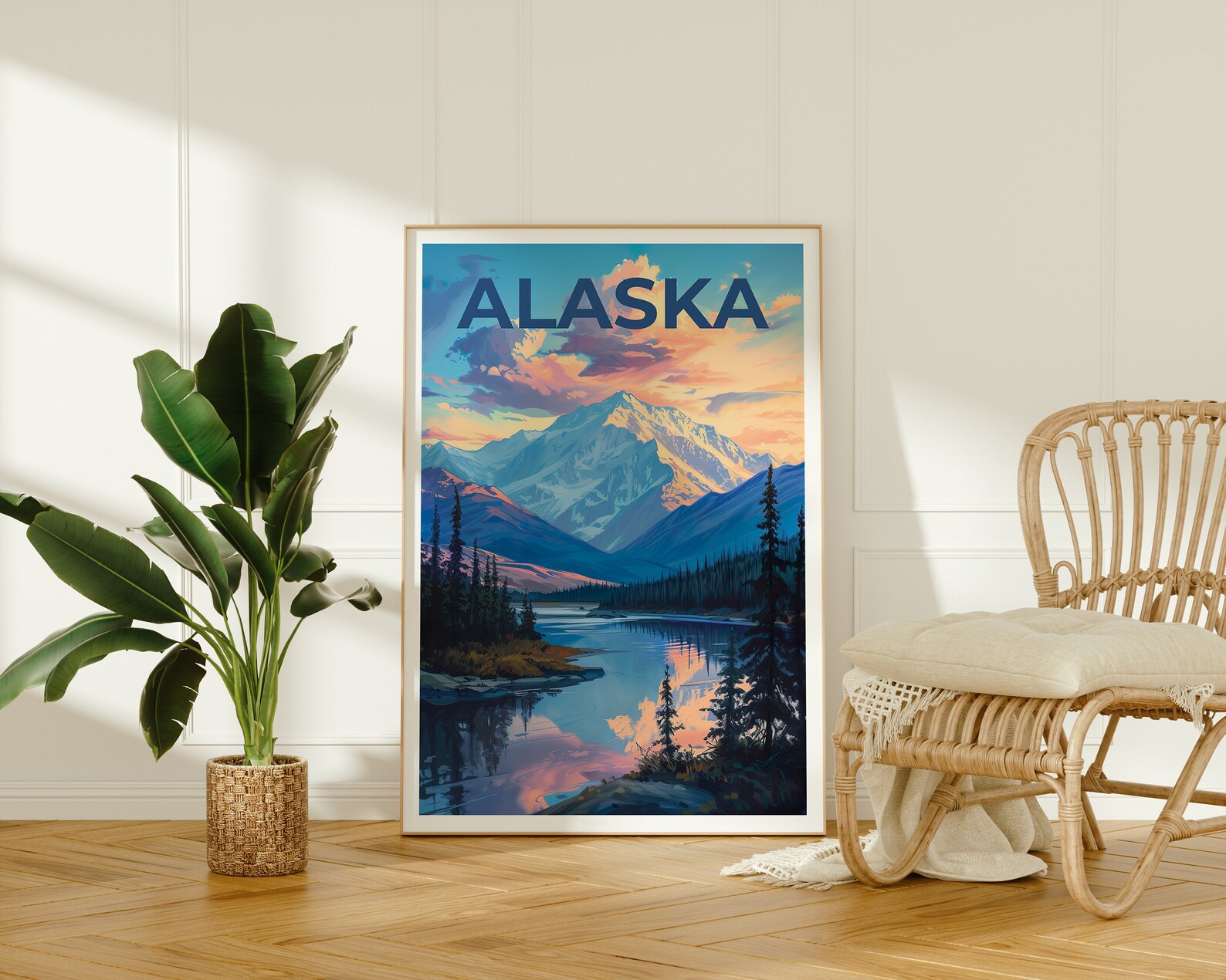 Alaska Travel Poster, Alaska Wall Art, Alaska Print, Alaska Poster ...