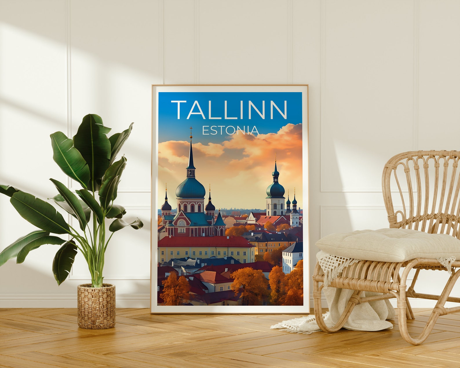Tallinn Travel Poster, Estonia Wall Art, Estonia Print, Tallinn Poster ...