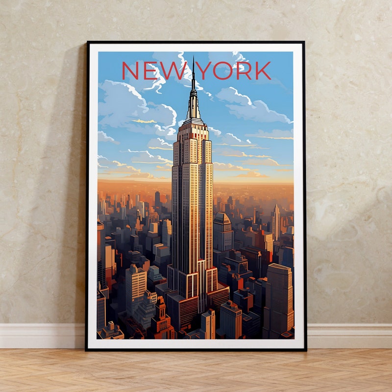 New York City Poster - Etsy