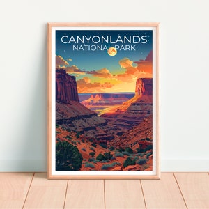 Canyonlands National Park Poster, Canyonlands Print, Utah Poster, Utah ...