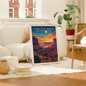 Canyonlands National Park Poster, Canyonlands Print, Utah Poster, Utah ...
