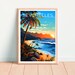 Seychelles Travel Poster, Africa Wall Art, Africa Print, Seychelles ...