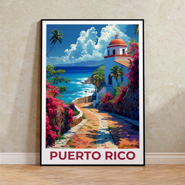 Puerto Rico Poster - Etsy