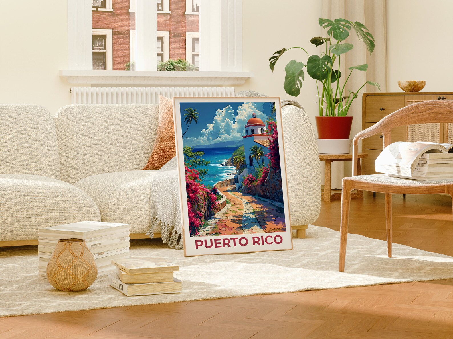 Puerto Rico Travel Poster, Puerto Rico Wall Art, Puerto Rico Print ...