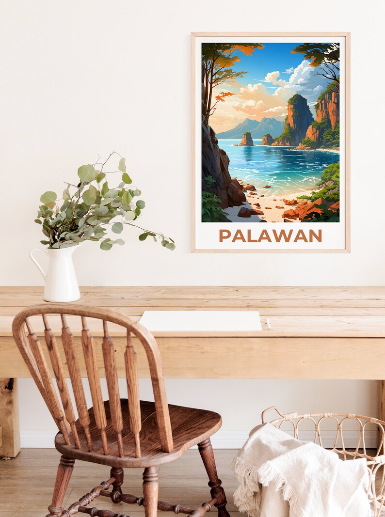 Palawan Poster, Palawan Print, Philippines Poster, Philippines Print ...