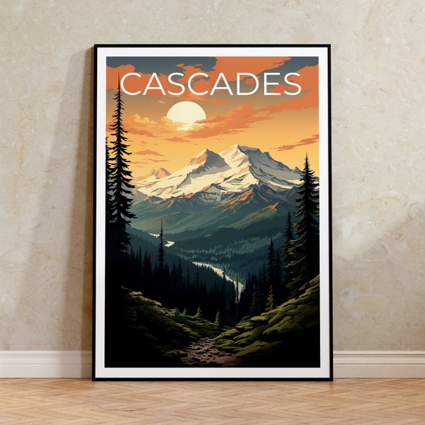 Mountain Poster - Etsy