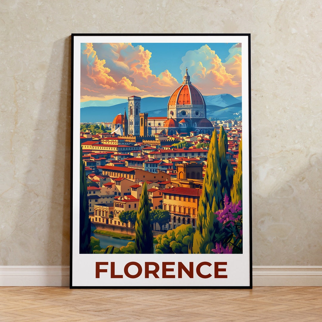 Florence Poster, Florence Print, Italy Poster, Italy Print, Florence ...