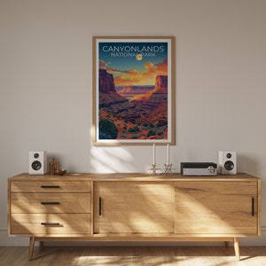 Canyonlands National Park Poster, Canyonlands Print, Utah Poster, Utah ...