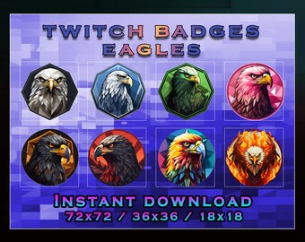 Octopus Sub Badges for Twitch Youtube Discord Stream - Etsy