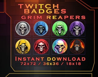 Ninjas Sub Badges for Twitch Youtube Discord | Stream Badges | Twitch ...