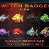 9+ * Colorful Fish Emotes - Icons - Ready to Use - Fish Emote, Colorful ...