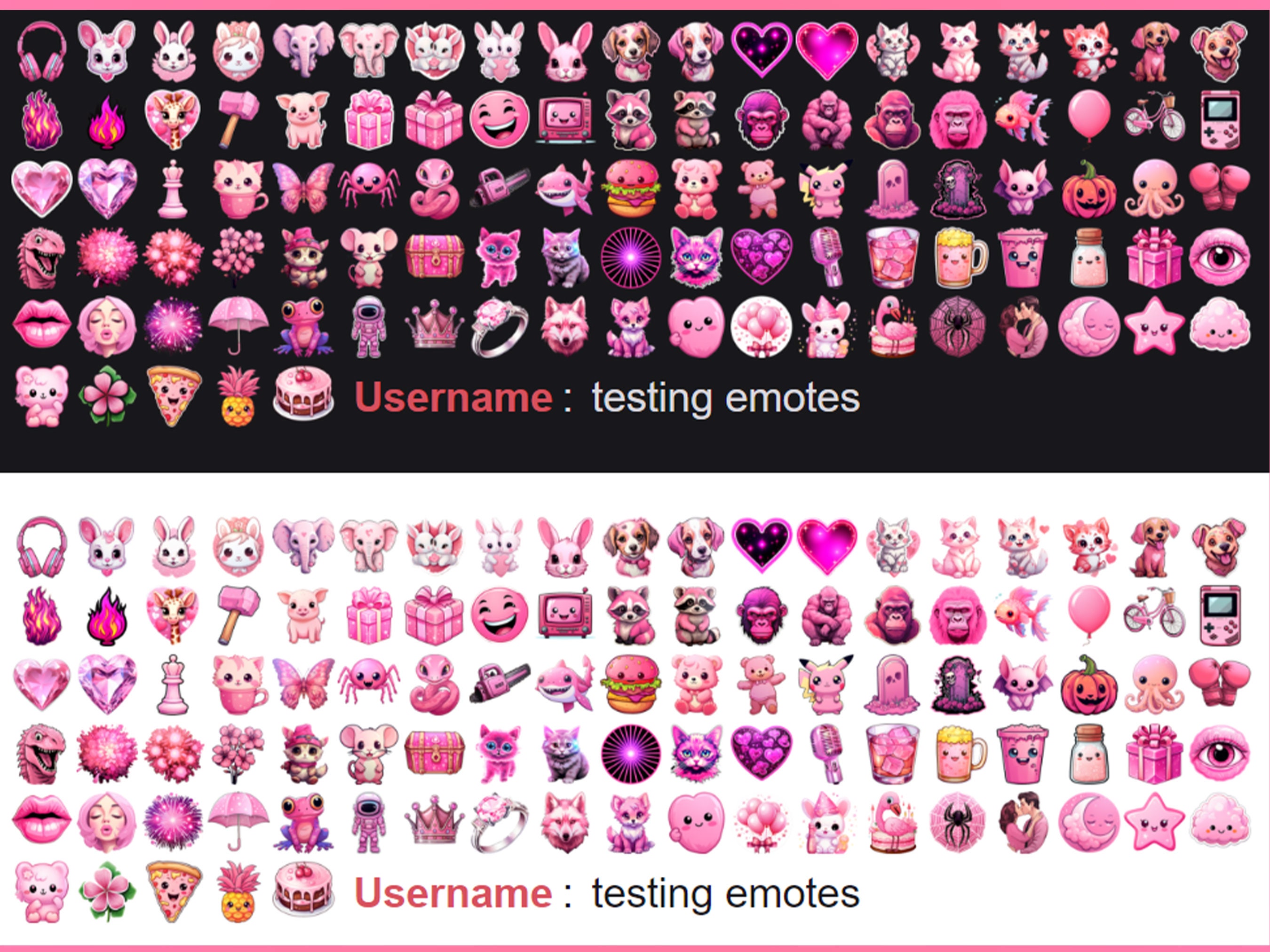1000 Emotes Mega Pack +2 Free Listings* | 6 Sizes | Twitch | Discord ...