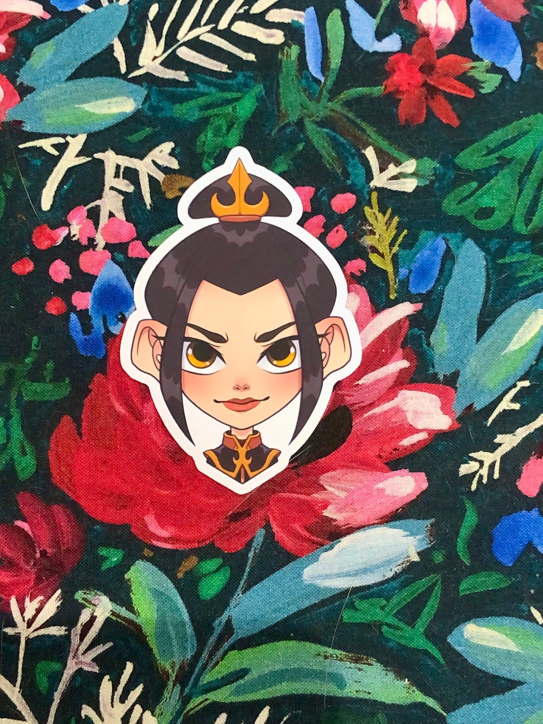 Azula Matte Vinyl Sticker handdrawn - Etsy