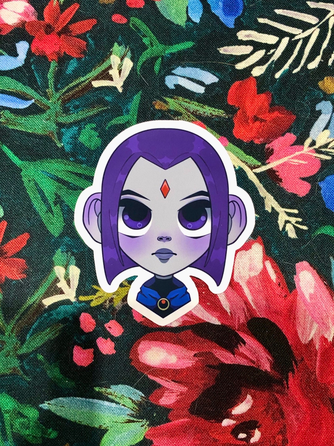 Raven Matte Vinyl Sticker - [handdrawn] - Etsy