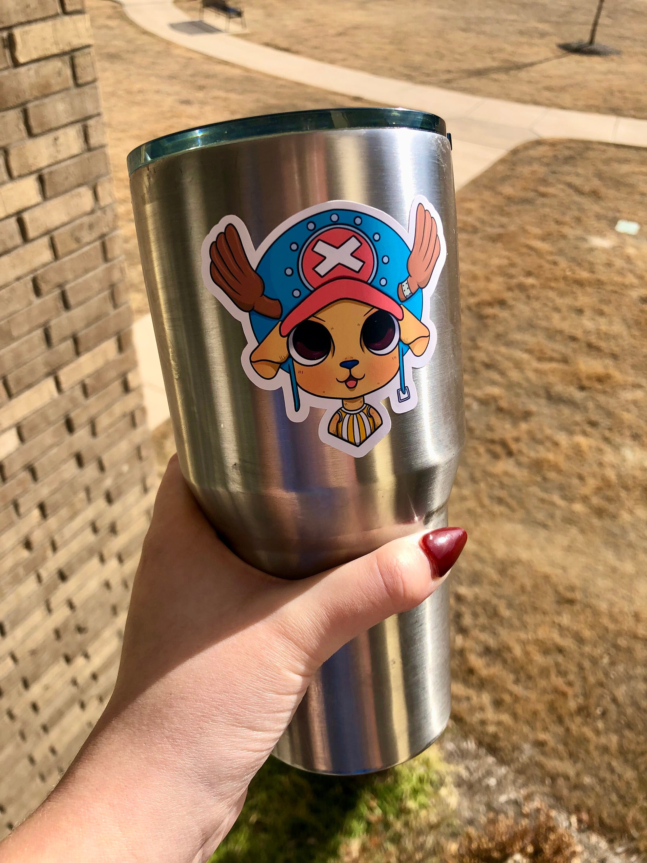 Tony Tony Chopper Matte Vinyl Sticker - [handdrawn] - Etsy