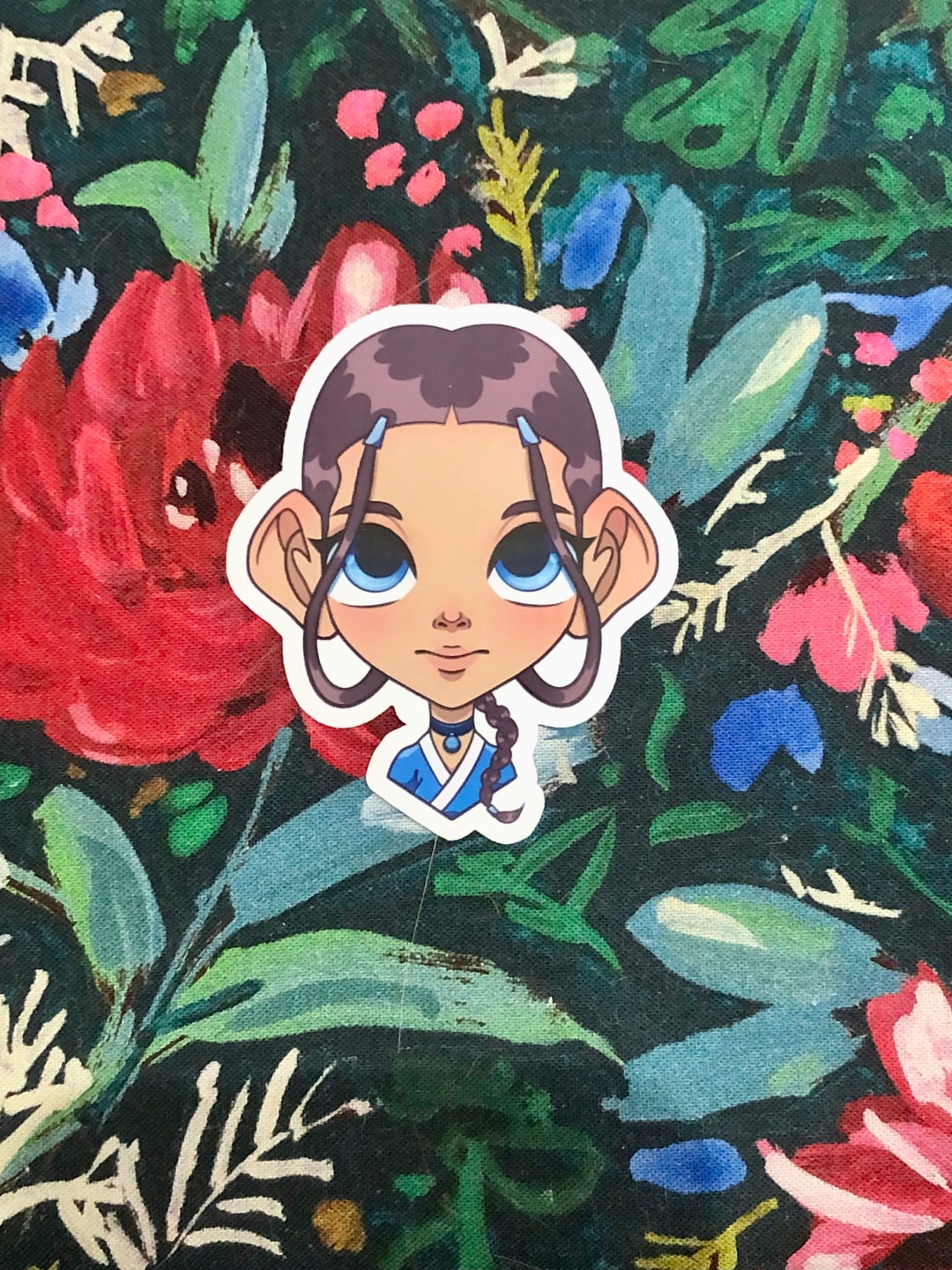 Katara Matte Vinyl Sticker - [handdrawn] - Etsy
