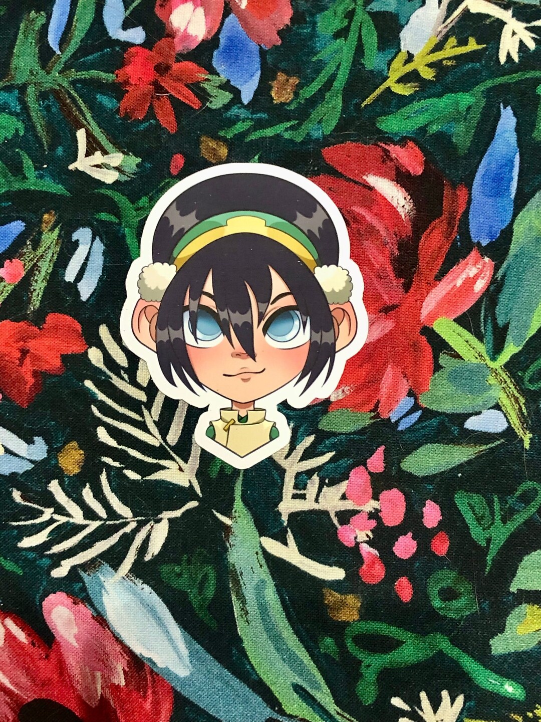 Toph Matte Vinyl Sticker - [handdrawn] - Etsy