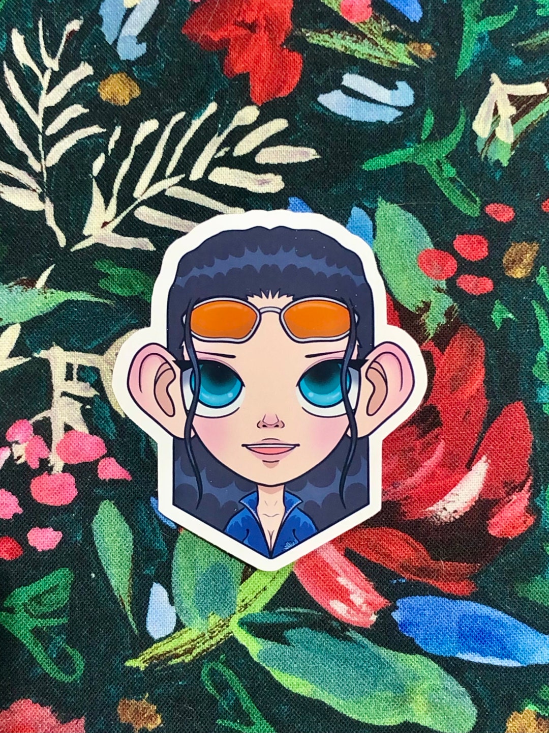Nico Robin Matte Vinyl Sticker - [handdrawn] - Etsy