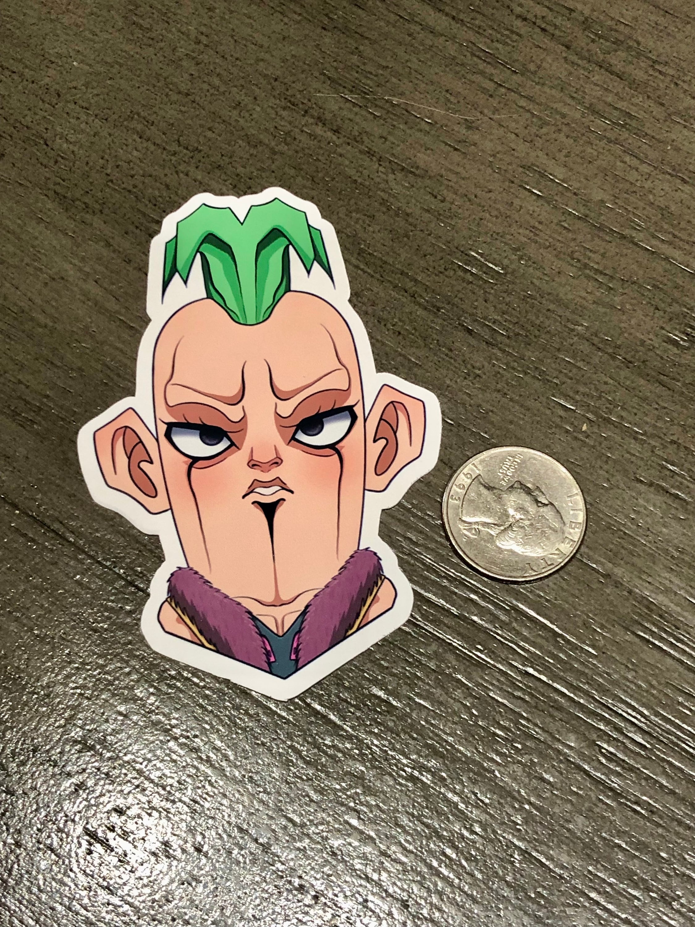 Pesci Matte Vinyl Sticker handdrawn - Etsy