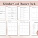 Goal Planner BUNDLE, 2023 Goals Tracker, SMART Goal Setting Kit, New ...