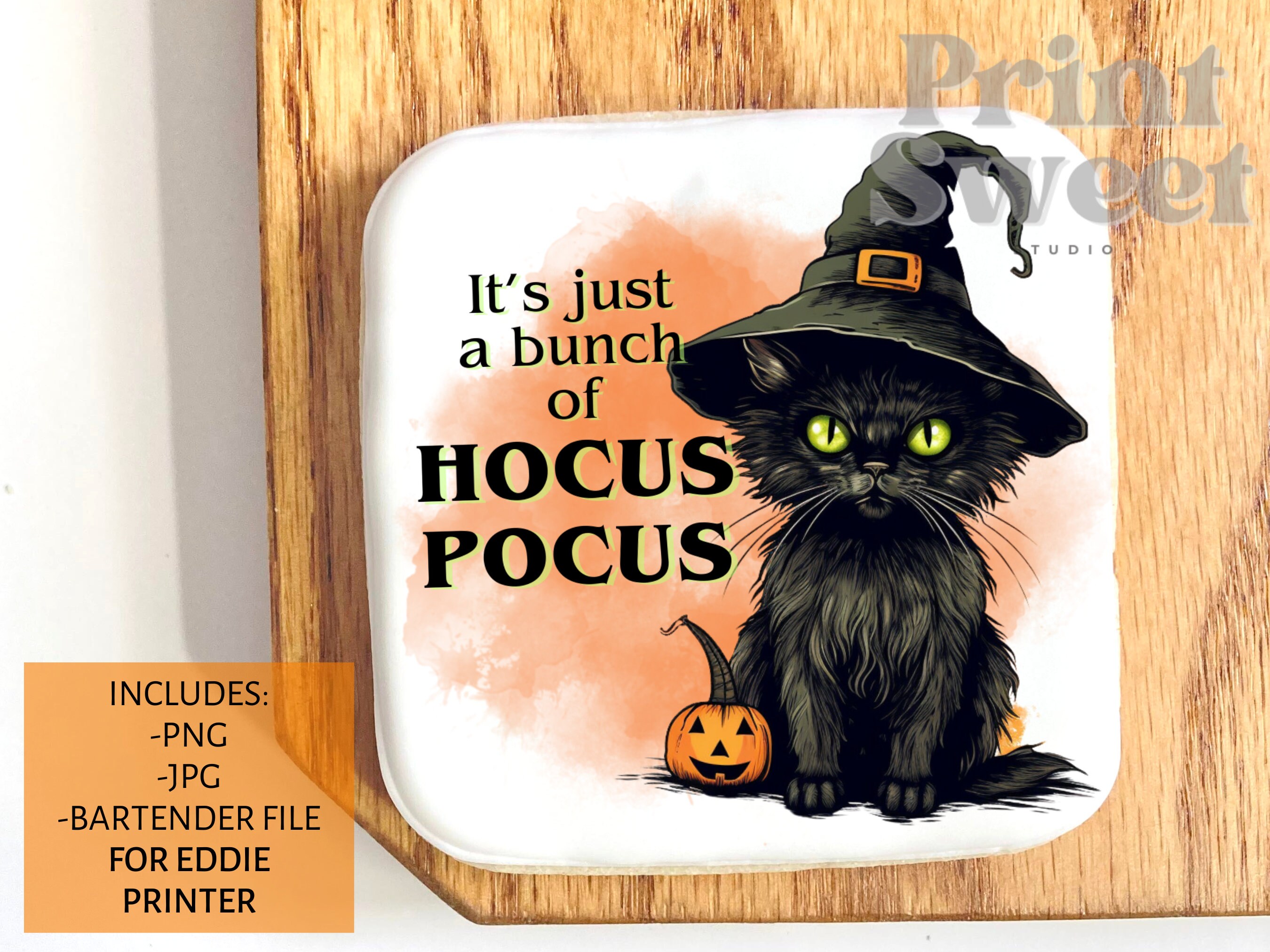 It's Just a Bunch of Hocus Pocus Digital File Download Png, Bartender ...