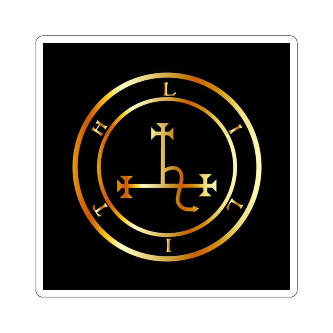 Lilith Sigil Sticker, Goddess Stickers, Witchy Vibes, Lilith Sticker, 2 ...