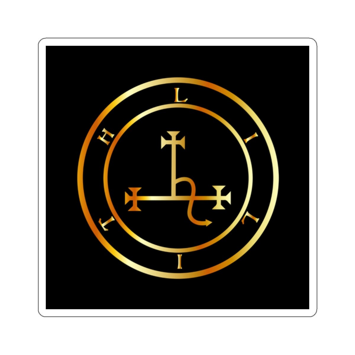 Lilith Sigil Sticker, Goddess Stickers, Witchy Vibes, Lilith Sticker, 2 ...
