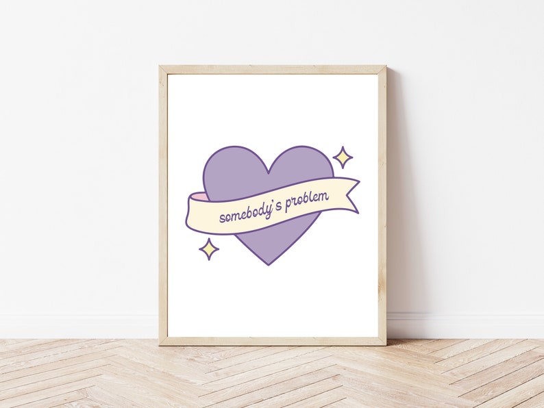 Morgan Wallen Printable Wall Art Somebody's Problem - Etsy UK