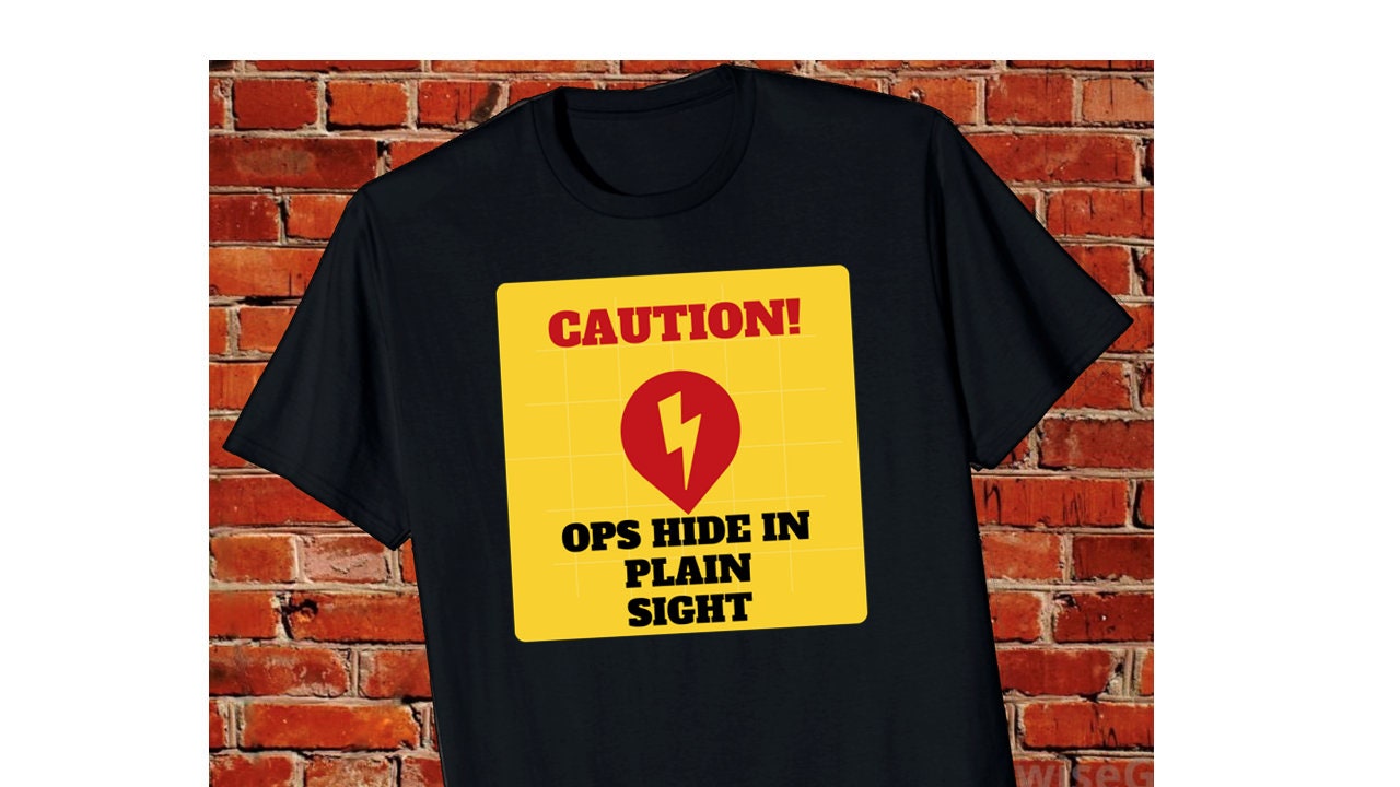 Ops Hide in Plain Sight SVG PNG JPG Vector Clipart Cricut - Etsy