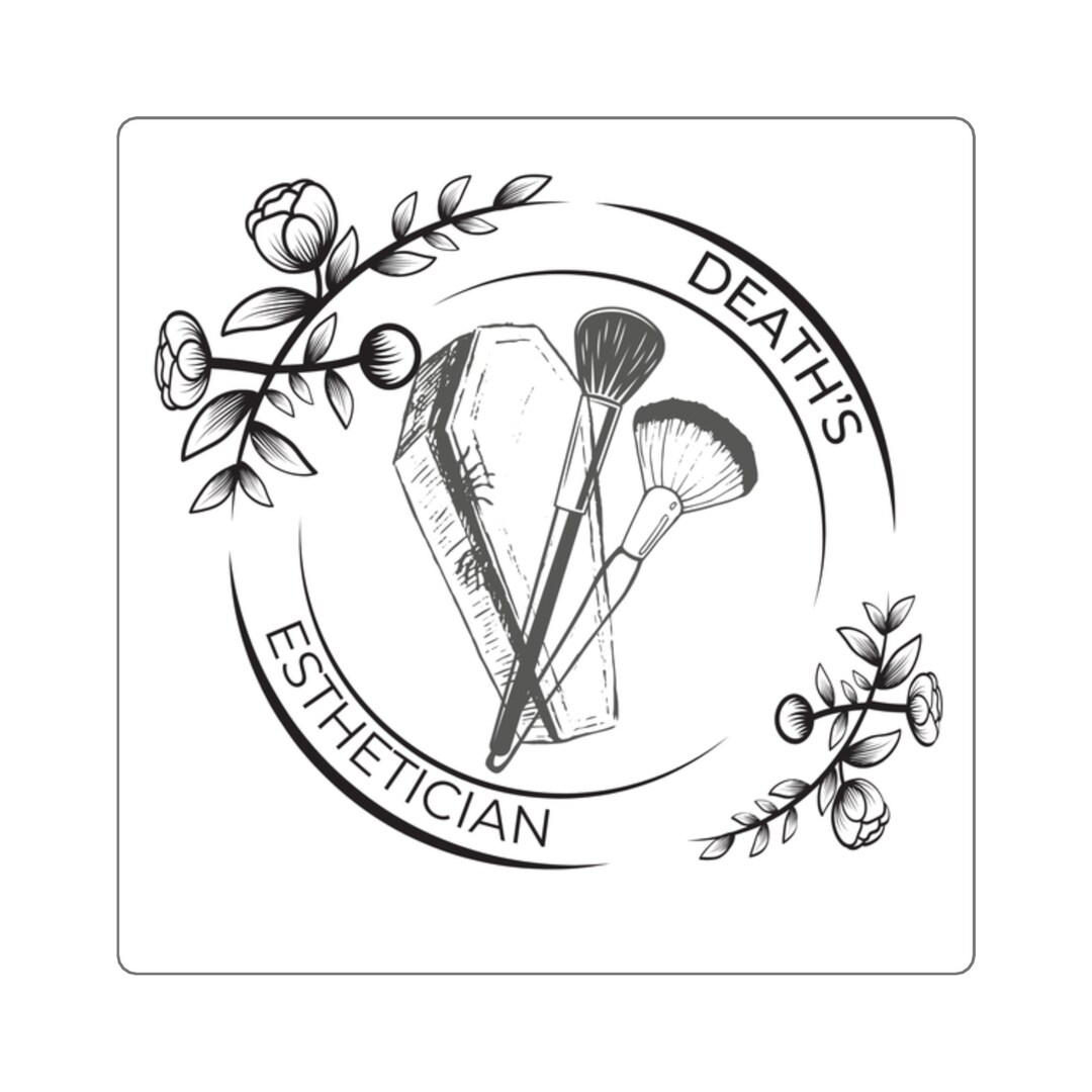 Square Stickers; Deaths Esthetician; Funeral Director; Embalmer ...
