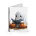 Cute Ghost Reading Spiral Notebook – Halloween Stationery Gift - Etsy
