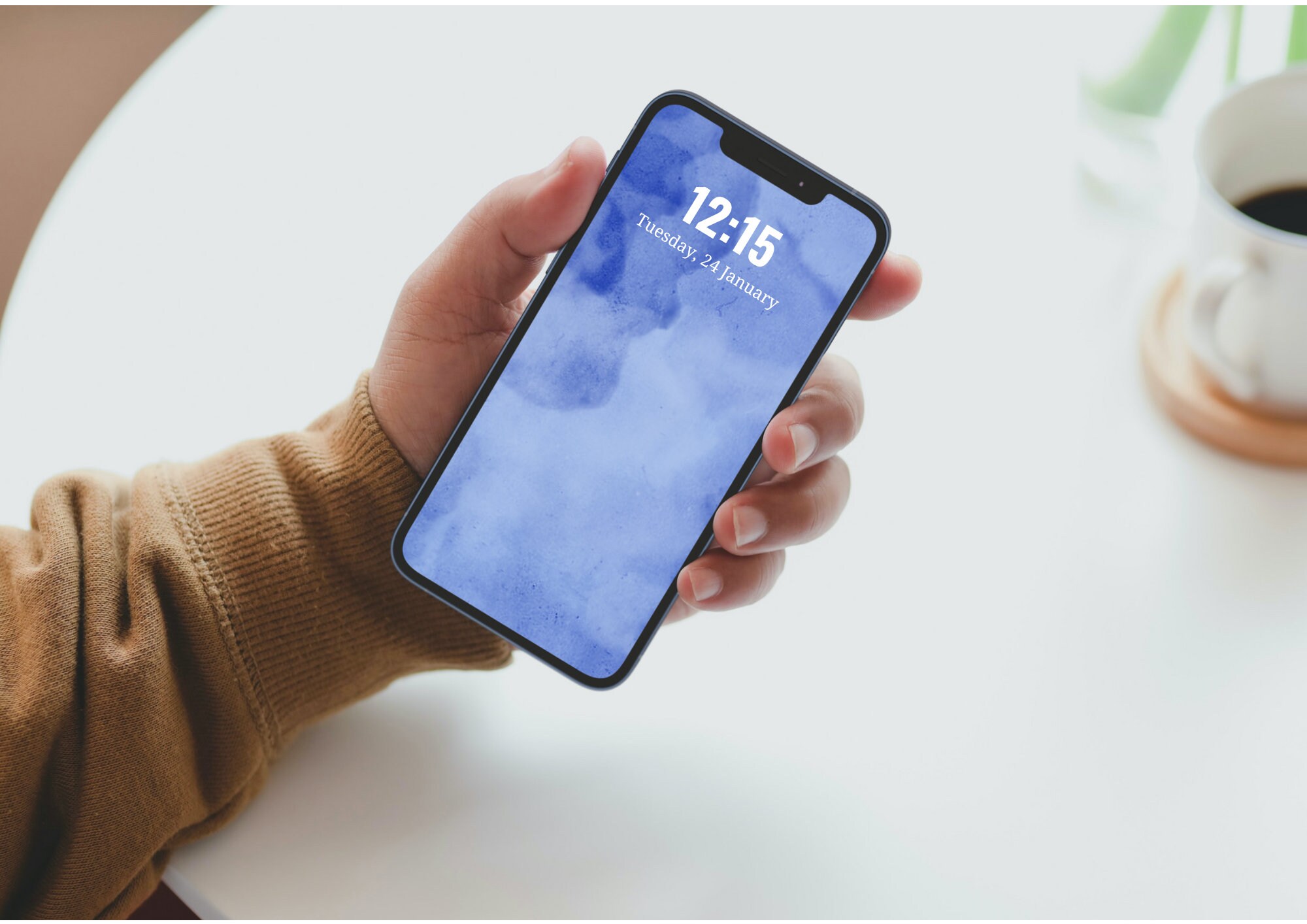 Minimalist Watercolour Phone Wallpapers 10 Colourful Smartphone ...