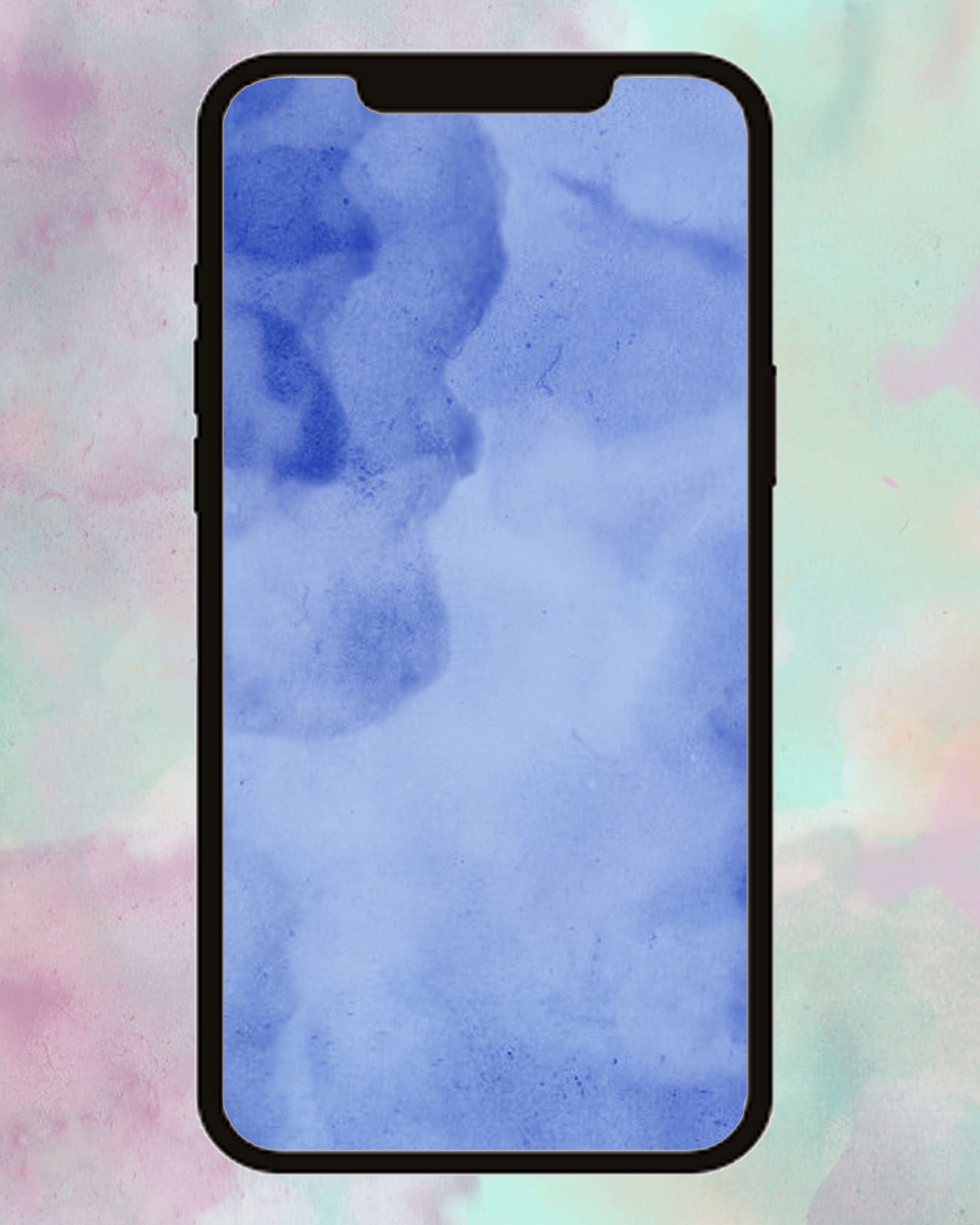 Minimalist Watercolour Phone Wallpapers 10 Colourful Smartphone ...