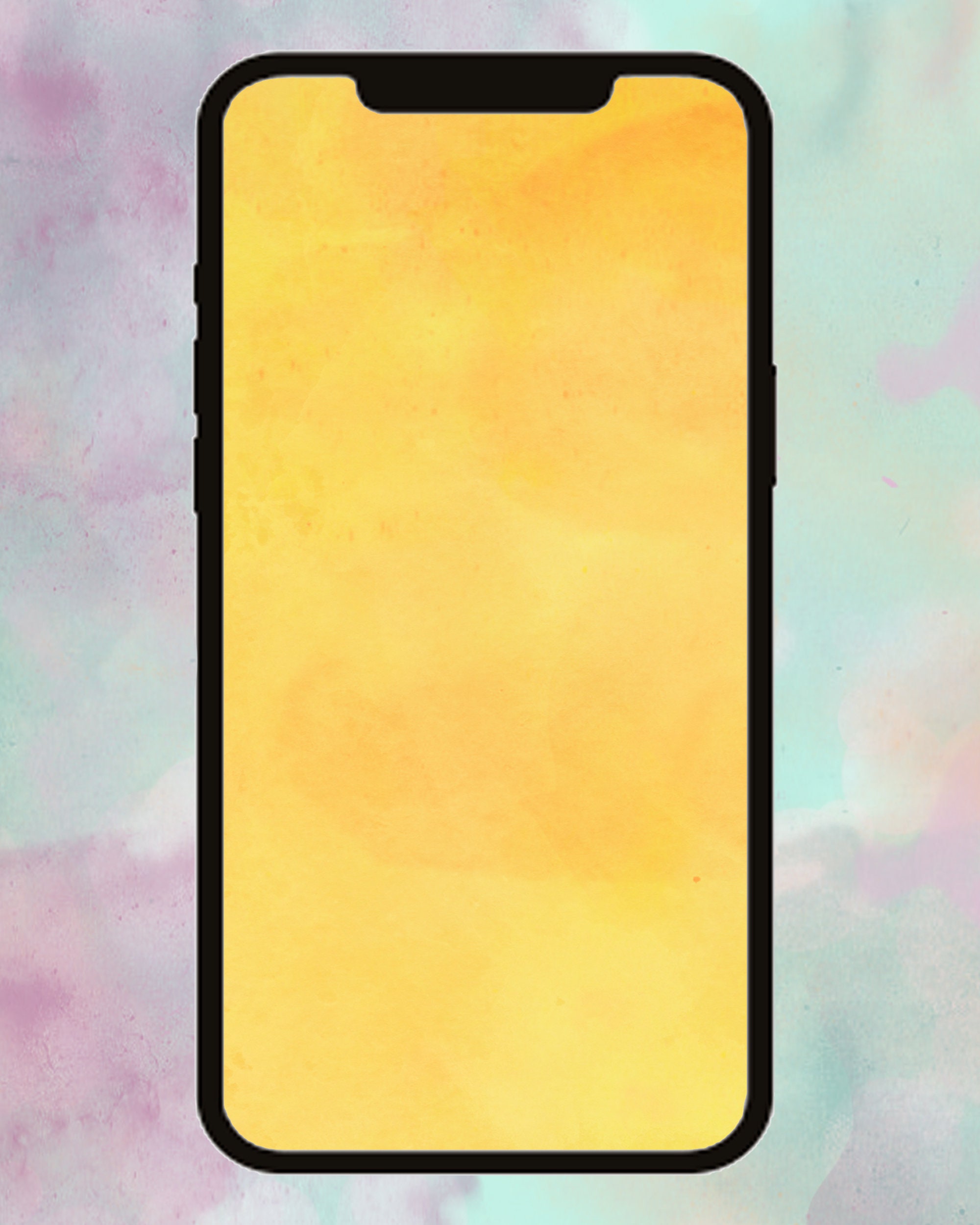 Minimalist Watercolour Phone Wallpapers 10 Colourful Smartphone ...