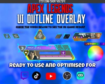 Apex Legends Animated Stream Overlay: Customizable UI Outline for ...