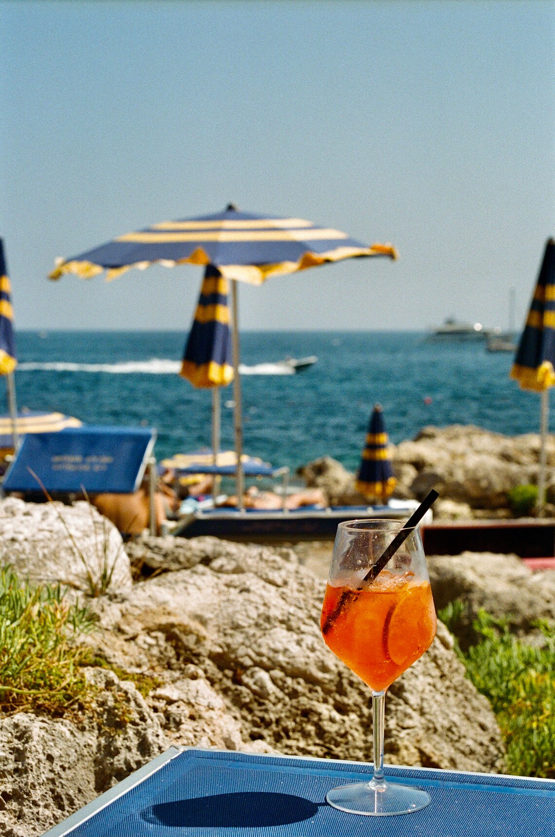 Aperol Spritz Vertical | Capri Beach Club | Amalfi Coast Beach Art ...