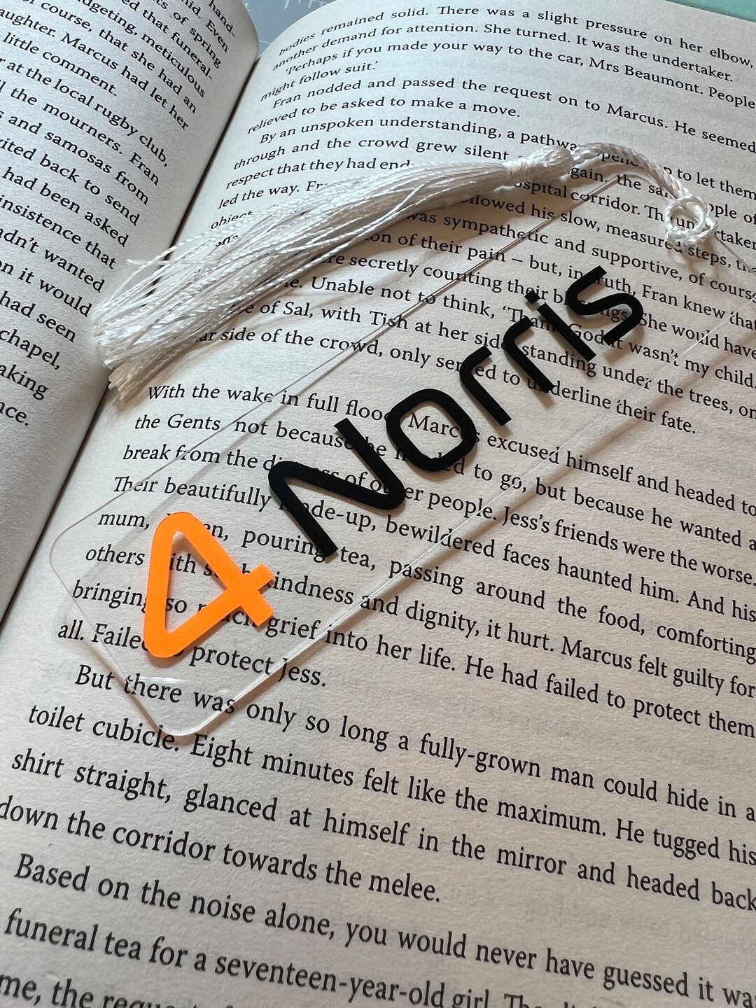 Formula 1 Bookmark Decorative Tassel Stocking Filler Book Lover Gift ...