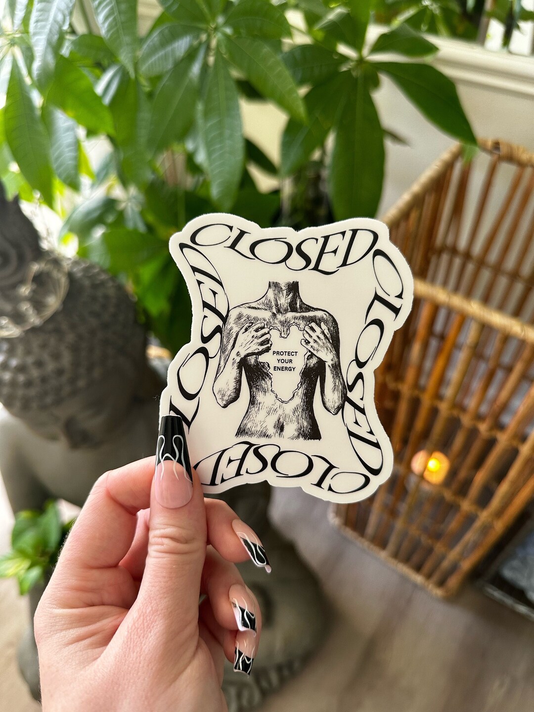 Protect Your Energy Sticker - Etsy