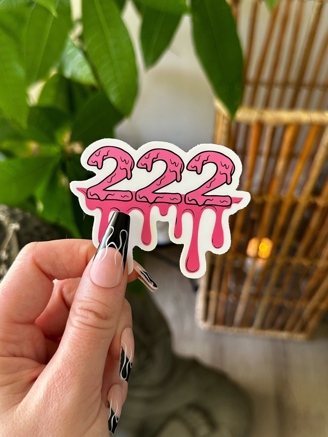 Angel Number Sticker 222, Alignment, Right Place & Right Time - Etsy