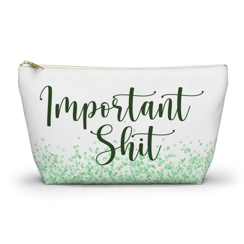 Important Shit Green - Etsy