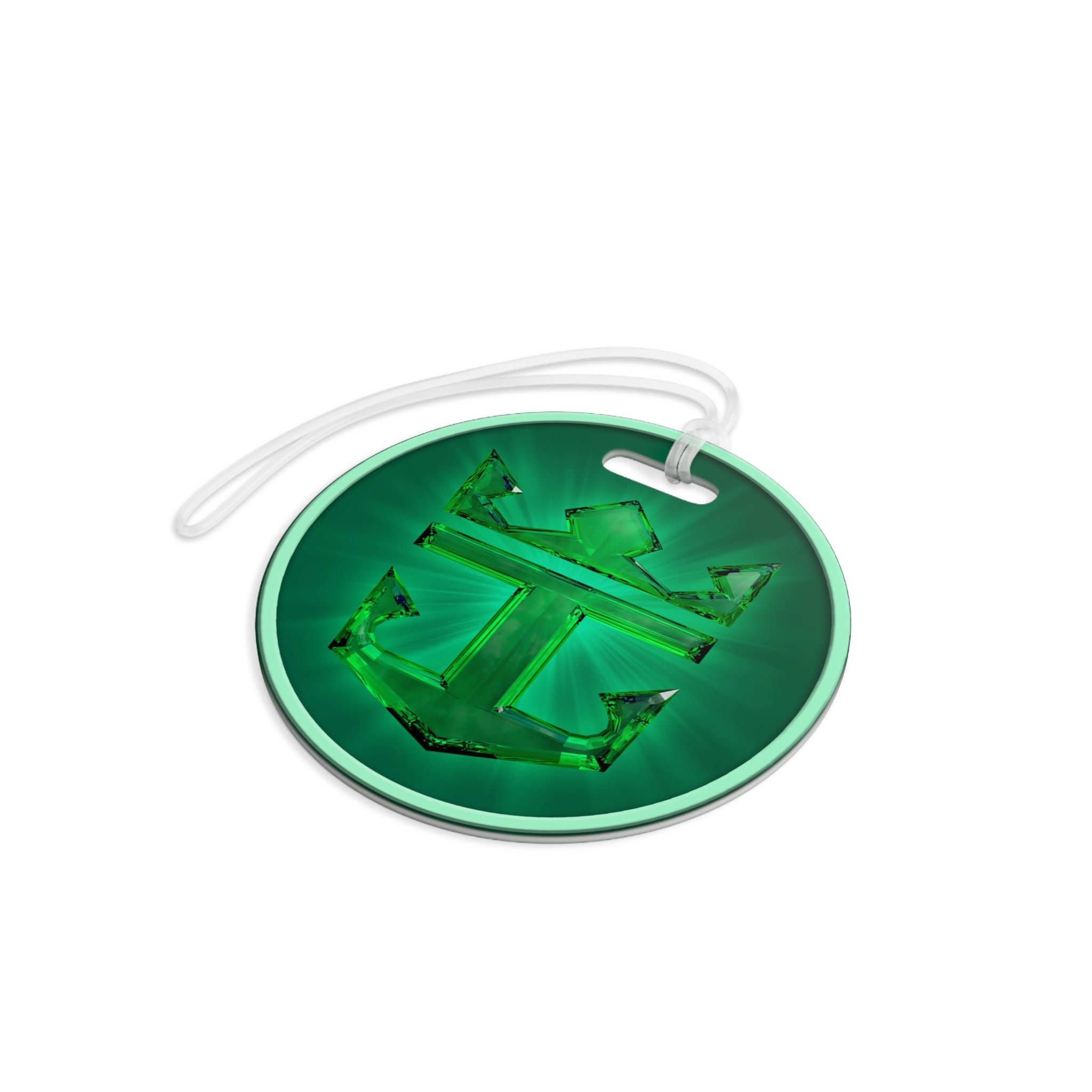Crown and Anchor Emerald Member Luggage Tag - Etsy