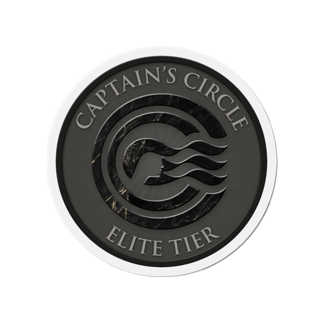 Princess Captain's Circle Elite Round Die-cut Magnet - Etsy